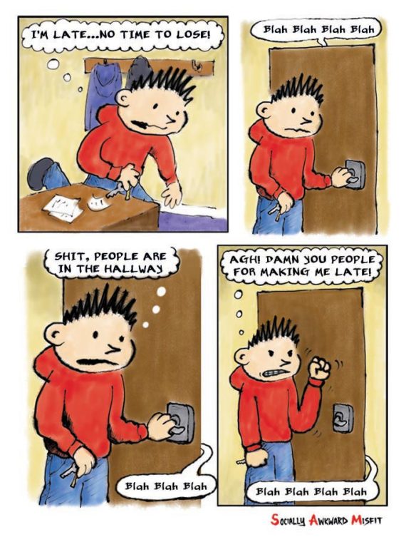 12 Perfect Comics for Introverts Who Feel Awkward Socializing